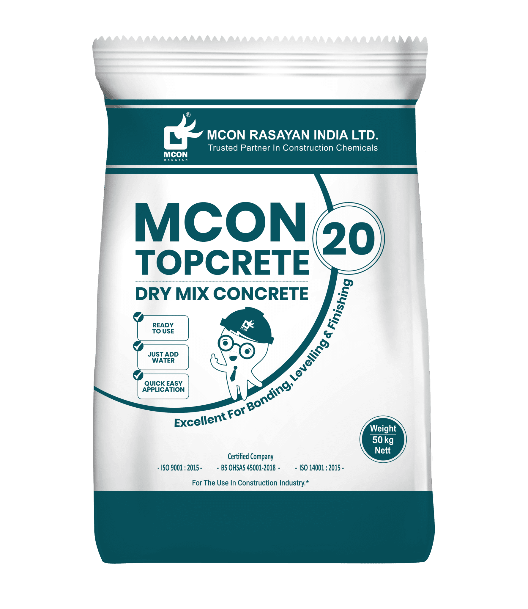 MCON TOPCRETE 20 – Ready Mix M20 Concrete for Repair Works